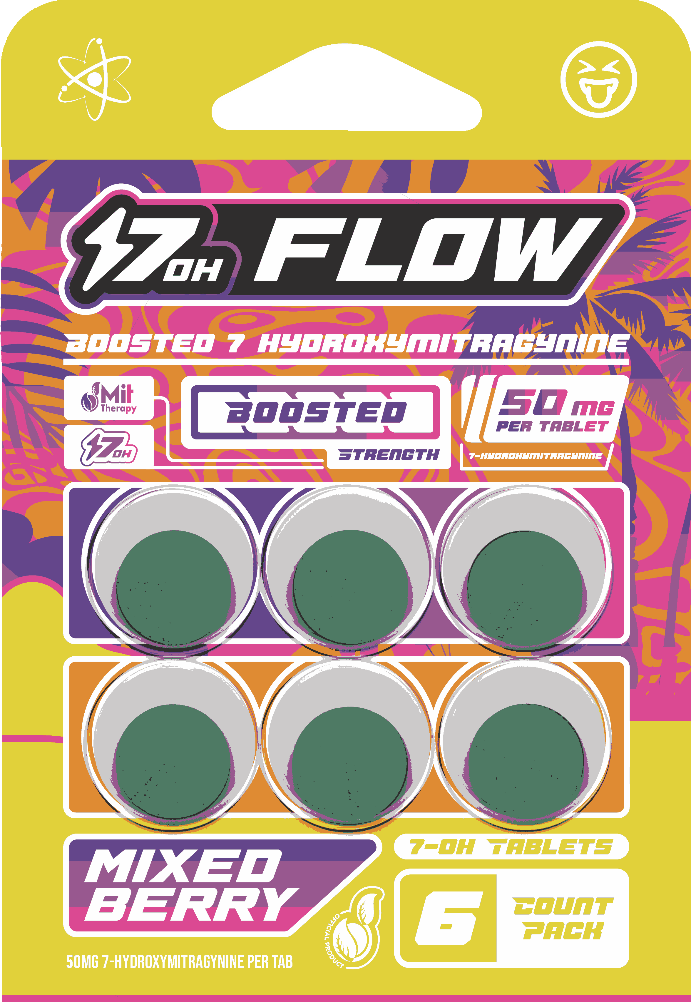 Mit Therapy 7OH Flow Tablets | 7 Hydroxymitragynine Tablets