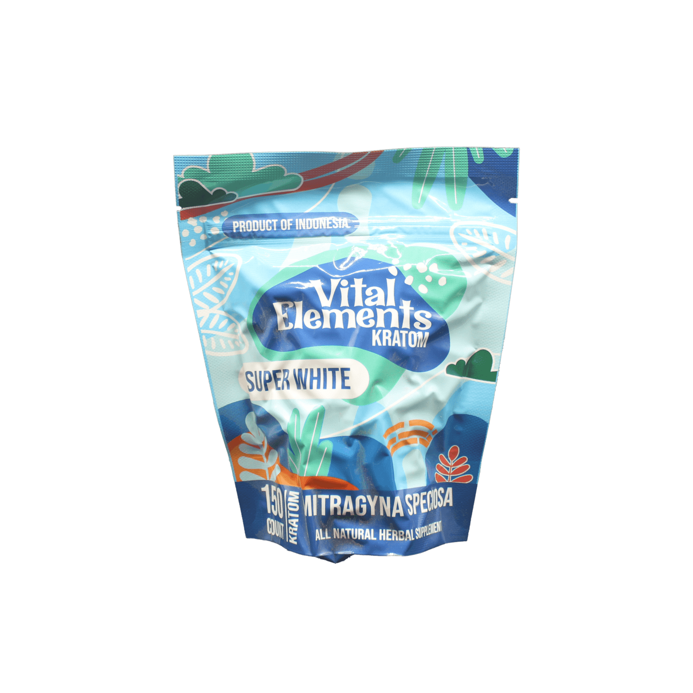 Buy 150ct Vital Elements Super White Kratom Capsules