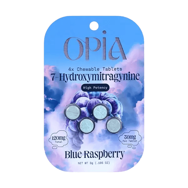 Opia High Potency 7OH Tablet - Blue Raspberry Flavour